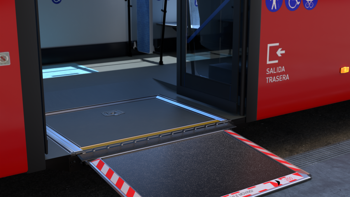 Masats will present its new RE2b ramp and a new Passenger Information ...